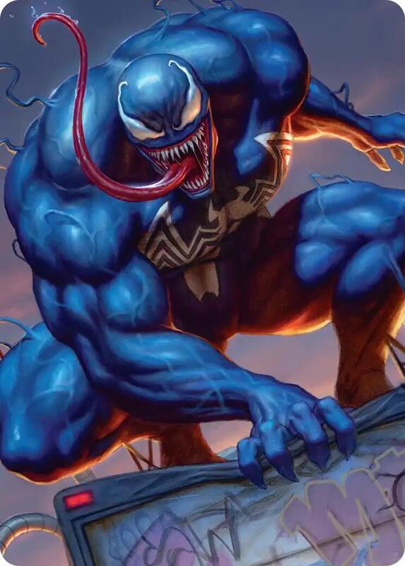 Venom, Deadly Devourer Art Card - Art Series: Marvel's Spider-Man ...