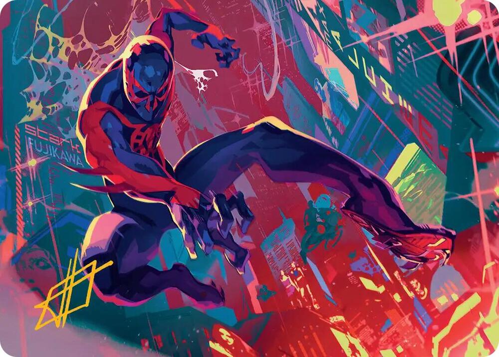 Spider-Man 2099 Art Card (Gold-Stamped Signature) - Art Series: Marvel ...