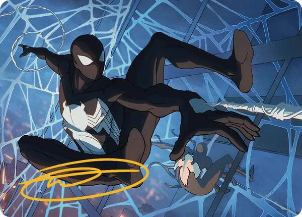Symbiote Spider-Man Art Card (Gold-Stamped Signature) - Art Series ...