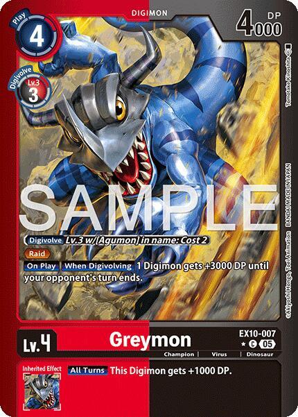Greymon (Limited Foil) - Sinister Order - Digimon Card Game - TCGplayer.com