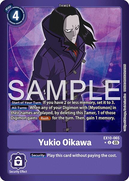 Yukio Oikawa (Limited Foil) - Sinister Order - Digimon Card Game - TCGplayer.com
