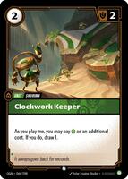 Clockwork Keeper - Origins - Riftbound: League of Legends Trading Card ...