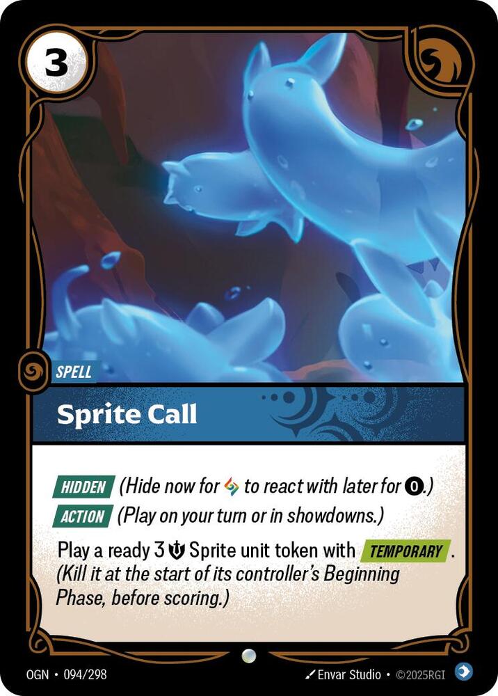 Sprite Call - Origins - Riftbound: League of Legends Trading Card Game ...