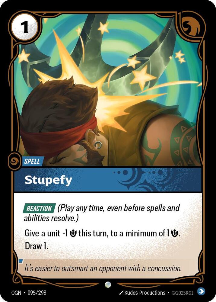 Stupefy - Origins - Riftbound: League of Legends Trading Card Game ...