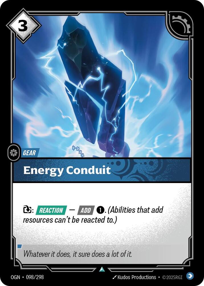 Energy Conduit - Origins - Riftbound: League of Legends Trading Card ...