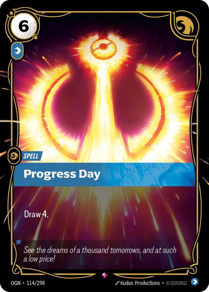 Progress Day - Origins - Riftbound: League of Legends Trading Card Game ...