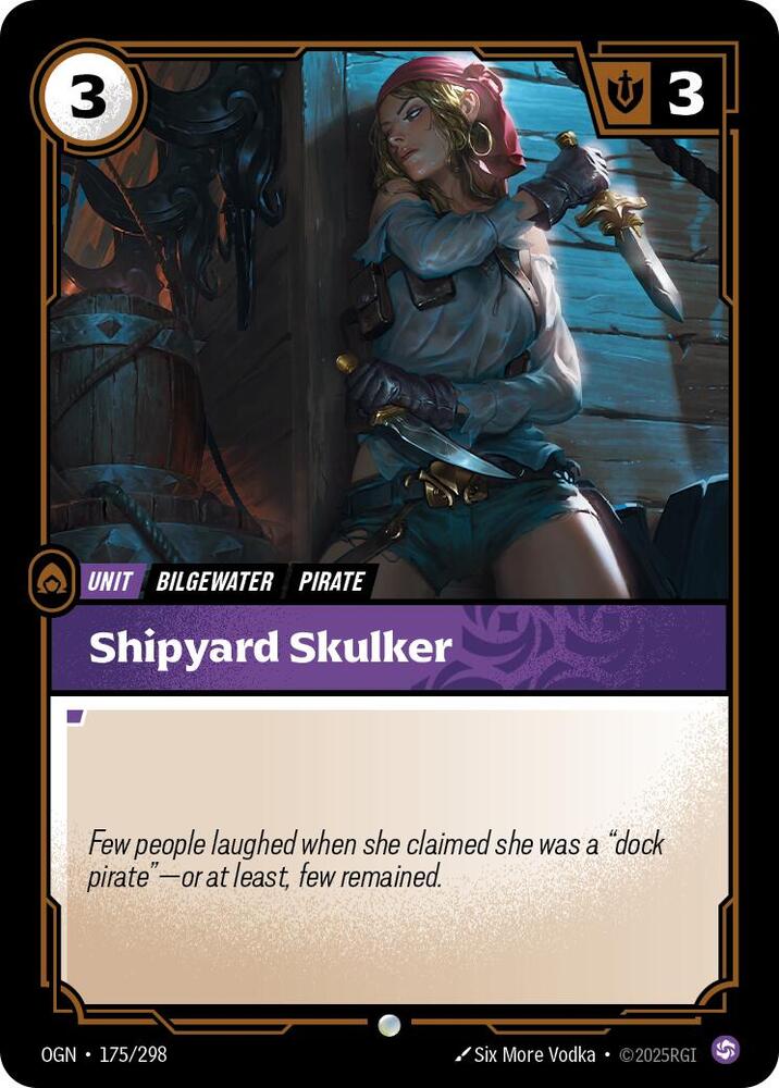 Shipyard Skulker - Origins - Riftbound: League of Legends Trading Card Game - TCGplayer.com