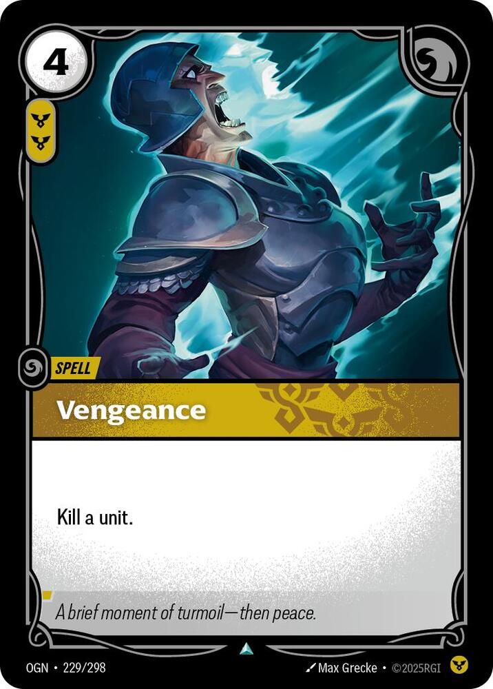 Vengeance - Origins - Riftbound: League of Legends Trading Card Game ...