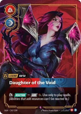 Kai'Sa - Daughter of the Void - Origins - Riftbound: League of Legends ...