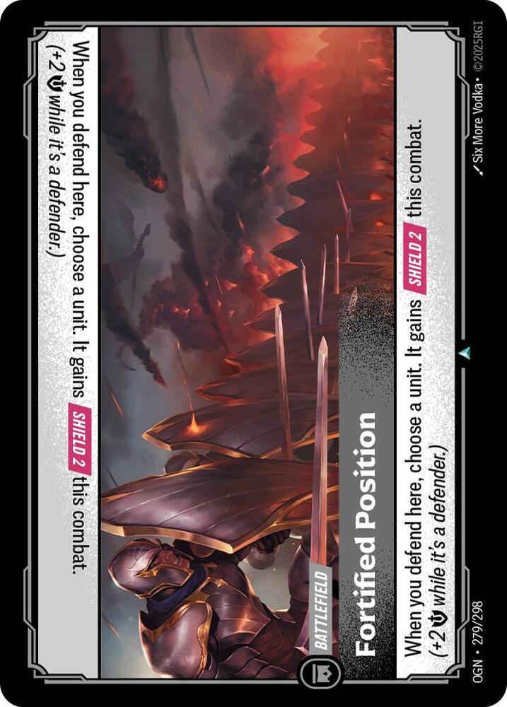 Fortified Position - Origins - Riftbound: League of Legends Trading ...