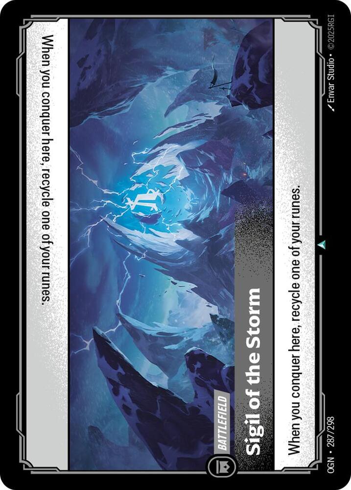 Sigil of the Storm - Origins - Riftbound: League of Legends Trading ...