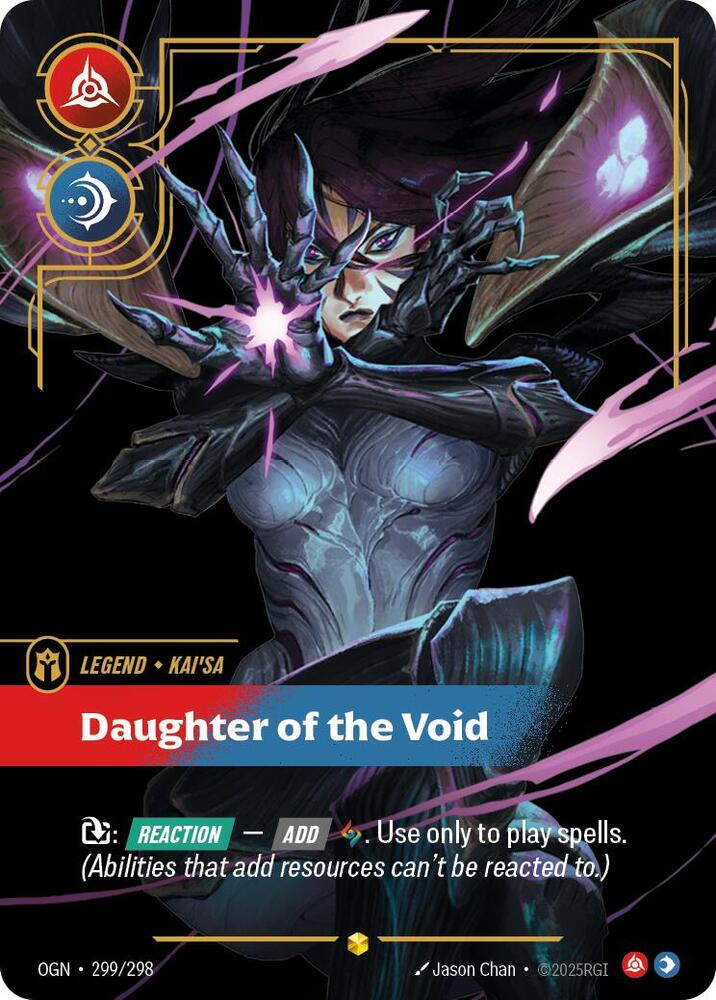 Kai'Sa - Daughter of the Void (Overnumbered) - Origins - Riftbound: League of Legends Trading ...