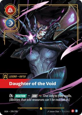 Kai'Sa - Daughter of the Void (Overnumbered) - Origins - Riftbound ...
