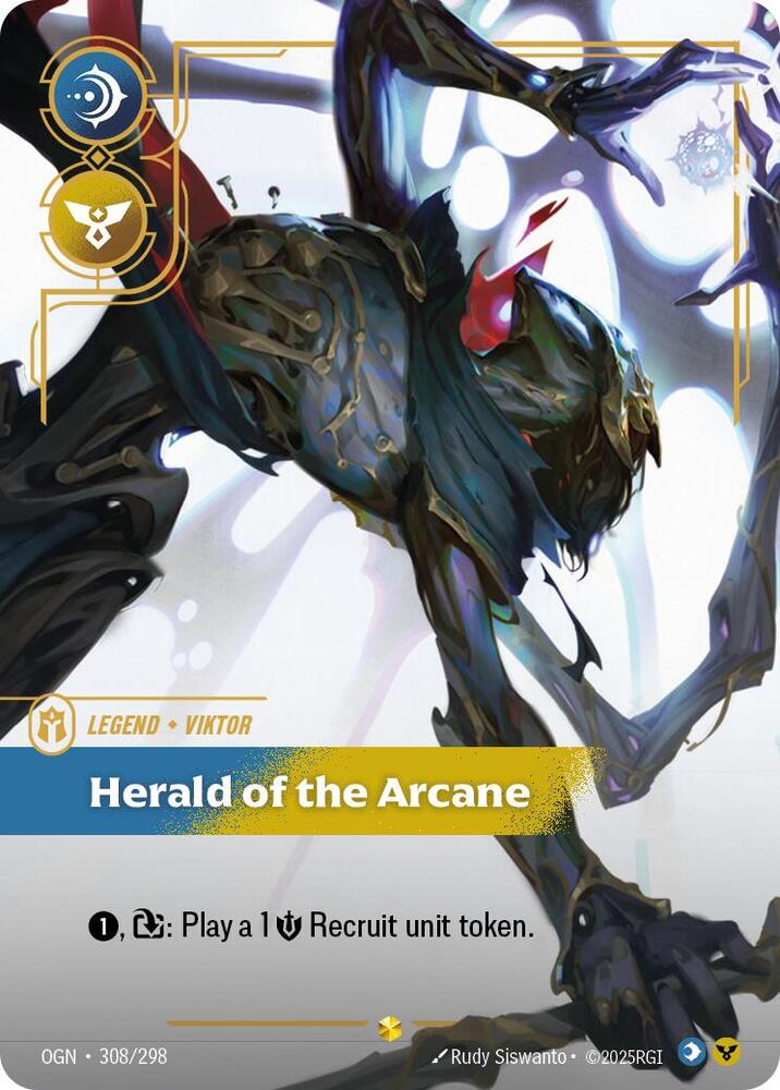 Viktor - Herald of the Arcane (Overnumbered) - Origins - Riftbound ...
