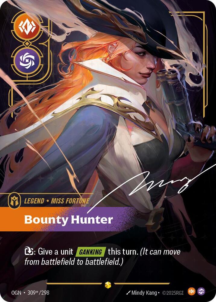 Miss Fortune - Bounty Hunter (Signature) - Origins - Riftbound: League ...