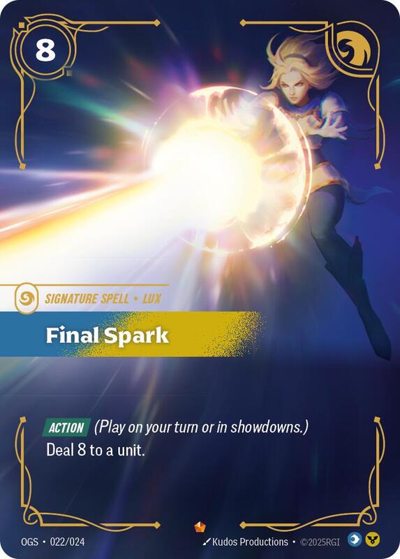 Final Spark - Origins: Proving Grounds - Riftbound: League of Legends ...
