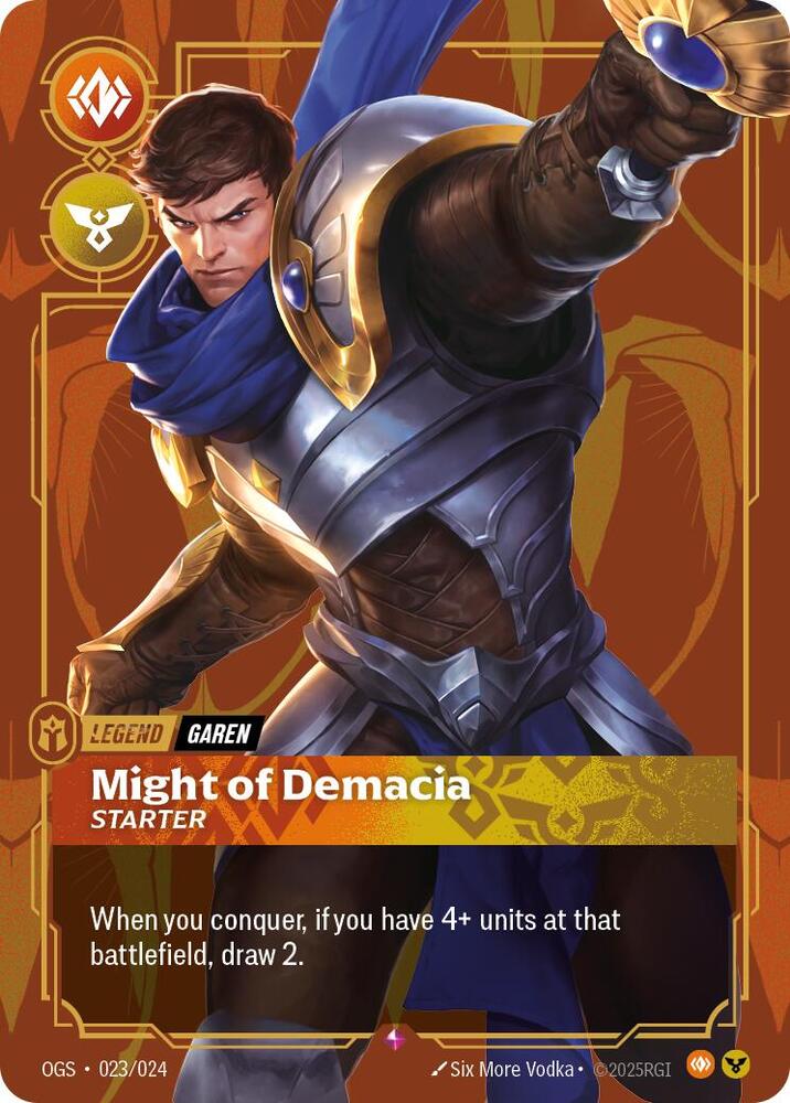 Garen - Might of Demacia (Starter) - Origins: Proving Grounds ...