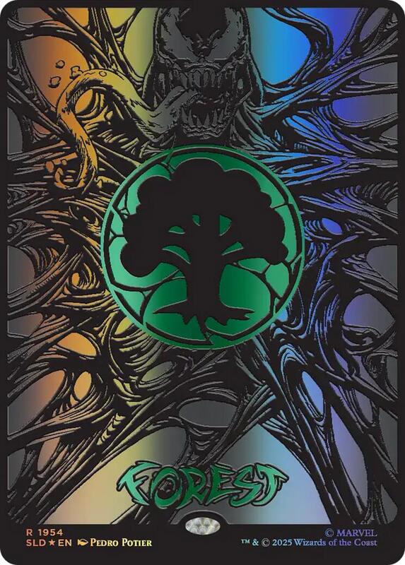 Forest (1954) (Raised Foil) - Secret Lair Drop Series - Magic: The ...