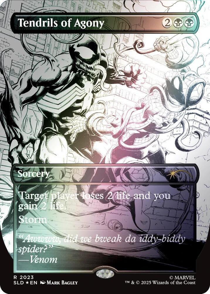Tendrils of Agony (2023) (Rainbow Foil) - Secret Lair Drop Series ...
