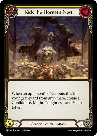 Kick the Hornet's Nest - Super Slam - Flesh and Blood TCG - TCGplayer.com