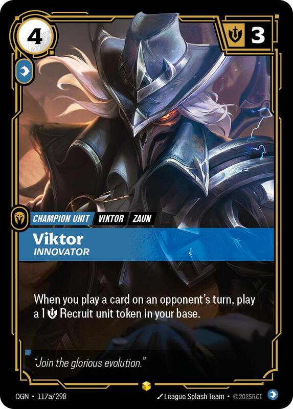 Viktor - Innovator (Alternate Art) - Origins - Riftbound: League of ...