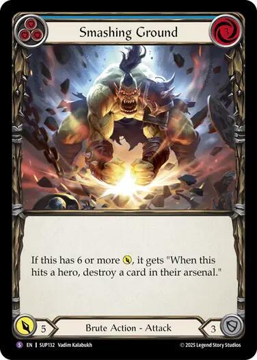 Smashing Ground - Super Slam - Flesh and Blood TCG - TCGplayer.com
