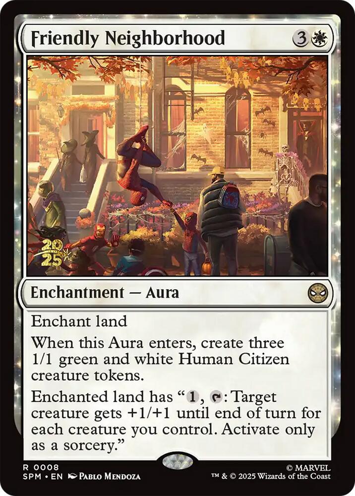 Friendly Neighborhood - Prerelease Cards - Magic: The Gathering ...