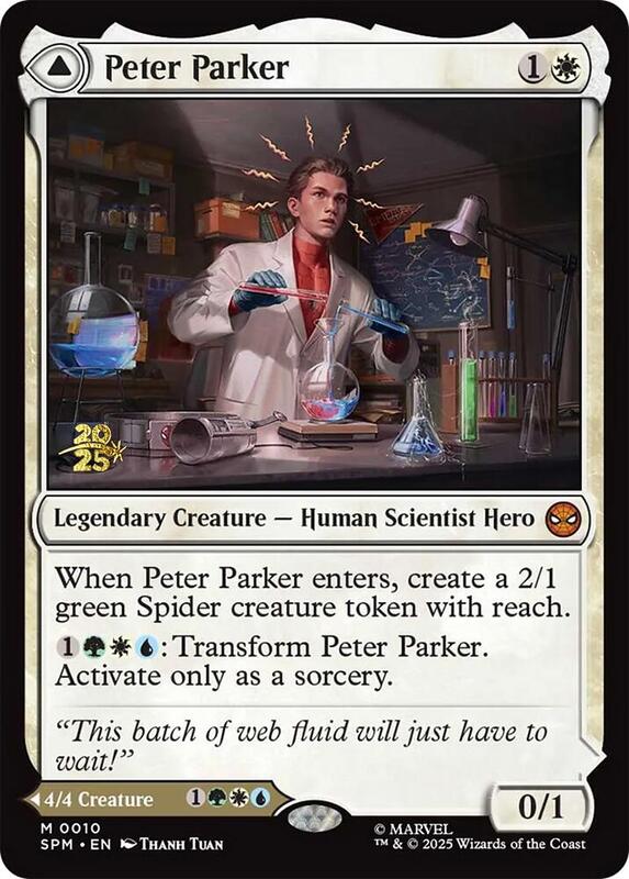 Peter Parker - Prerelease Cards - Magic: The Gathering - TCGplayer.com