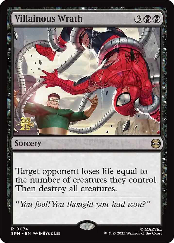 Villainous Wrath - Prerelease Cards - Magic: The Gathering - TCGplayer.com