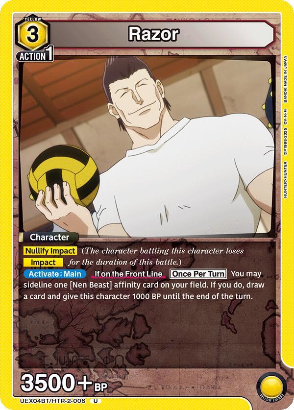 Razor (006) - UEX04BT: HUNTER X HUNTER Vol.2 - Union Arena - TCGplayer.com