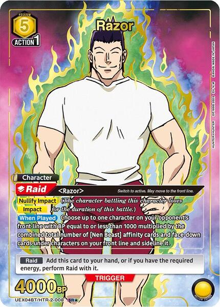 Razor (008) (SR*) - UEX04BT: HUNTER X HUNTER Vol.2 - Union Arena ...
