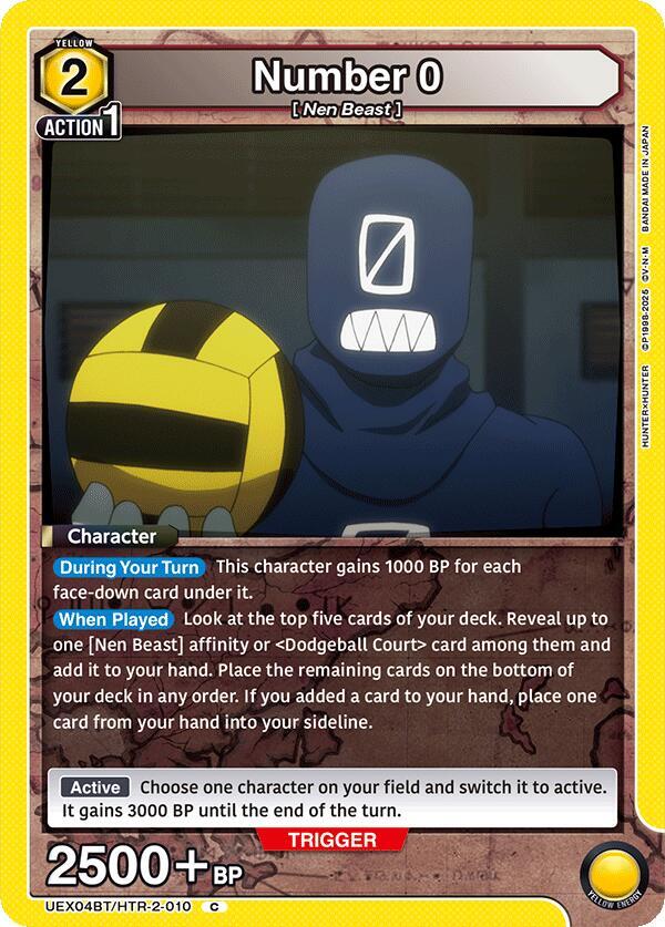Number 0 - UEX04BT: HUNTER X HUNTER Vol.2 - Union Arena - TCGplayer.com