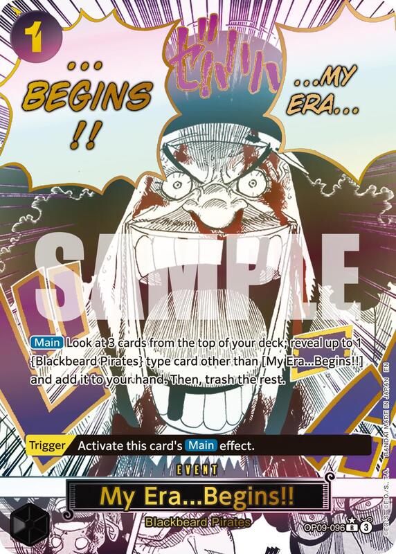 My Era...Begins!! (Alternate Art) - Premium Booster -The Best- Vol. 2 ...