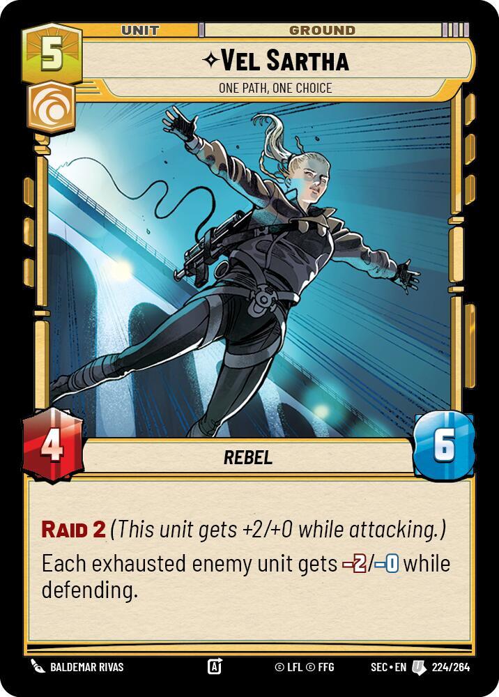 Vel Sartha - One Path, One Choice - Secrets of Power - Star Wars ...