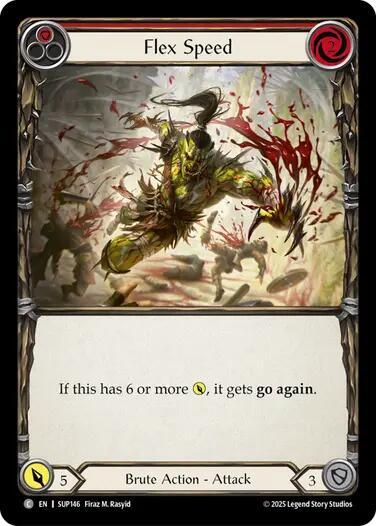 Flex Speed (Red) - Super Slam - Flesh and Blood TCG - TCGplayer.com