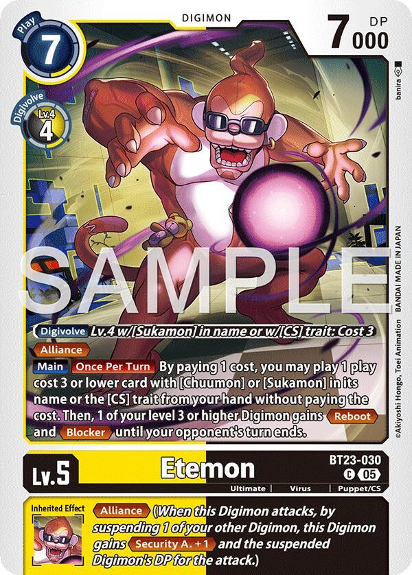 Etemon - Hackers' Slumber - Digimon Card Game - TCGplayer.com