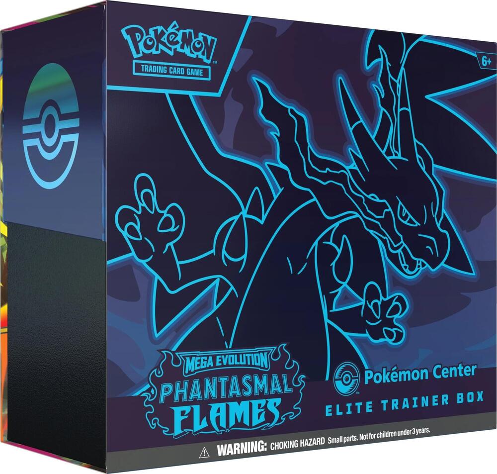 Phantasmal Flames Pokemon Center Elite Trainer Box (Exclusive) - ME02 ...