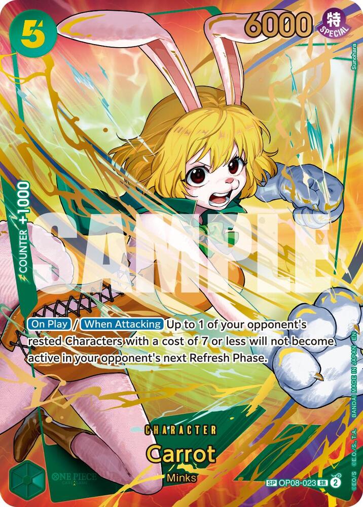 Carrot (SP) - Premium Booster -The Best- Vol. 2 - One Piece Card Game ...