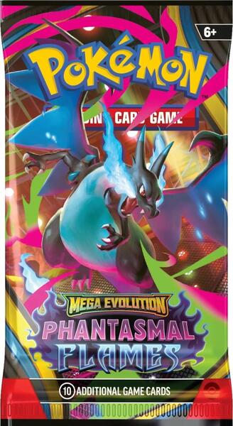 Phantasmal Flames Booster Pack - ME02: Phantasmal Flames - Pokemon ...