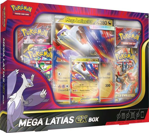 Mega Latias ex Box - Miscellaneous Cards & Products - Pokemon ...