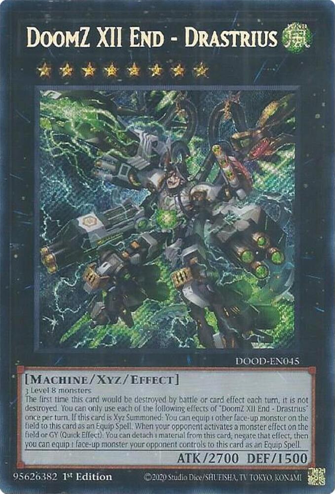 DoomZ XII End - Drastrius - Doom of Dimensions - YuGiOh - TCGplayer.com