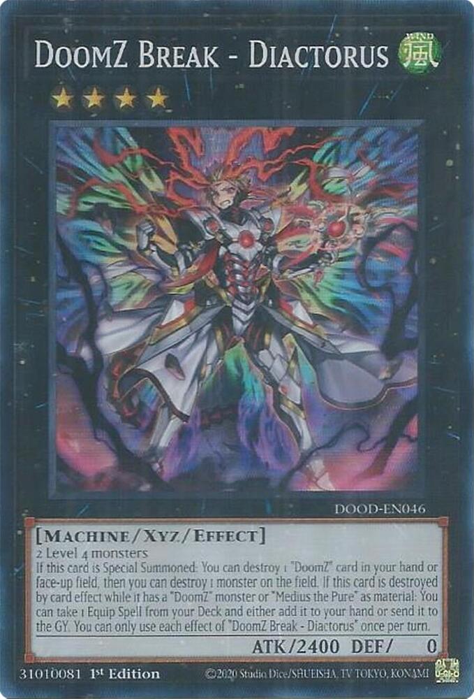 DoomZ Break - Diactorus - Doom of Dimensions - YuGiOh - TCGplayer.com