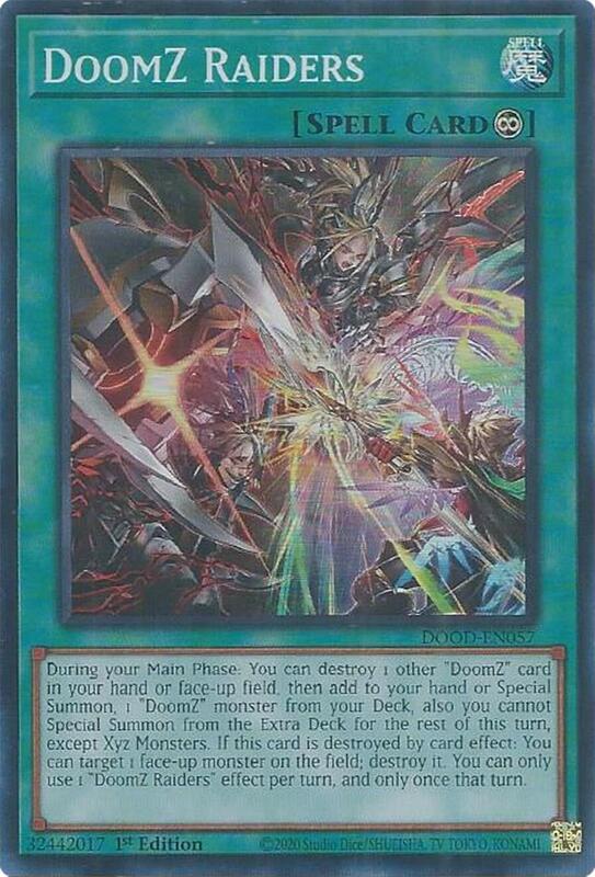 DoomZ Raiders - Doom of Dimensions - YuGiOh - TCGplayer.com