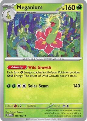 Meganium - ME01: Mega Evolution - Pokemon - TCGplayer.com
