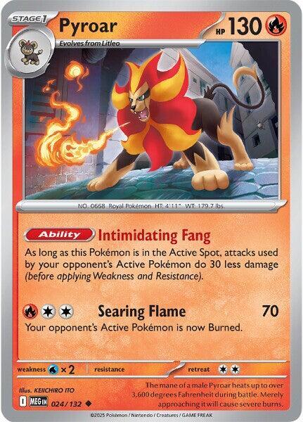 Pyroar - ME01: Mega Evolution - Pokemon - TCGplayer.com
