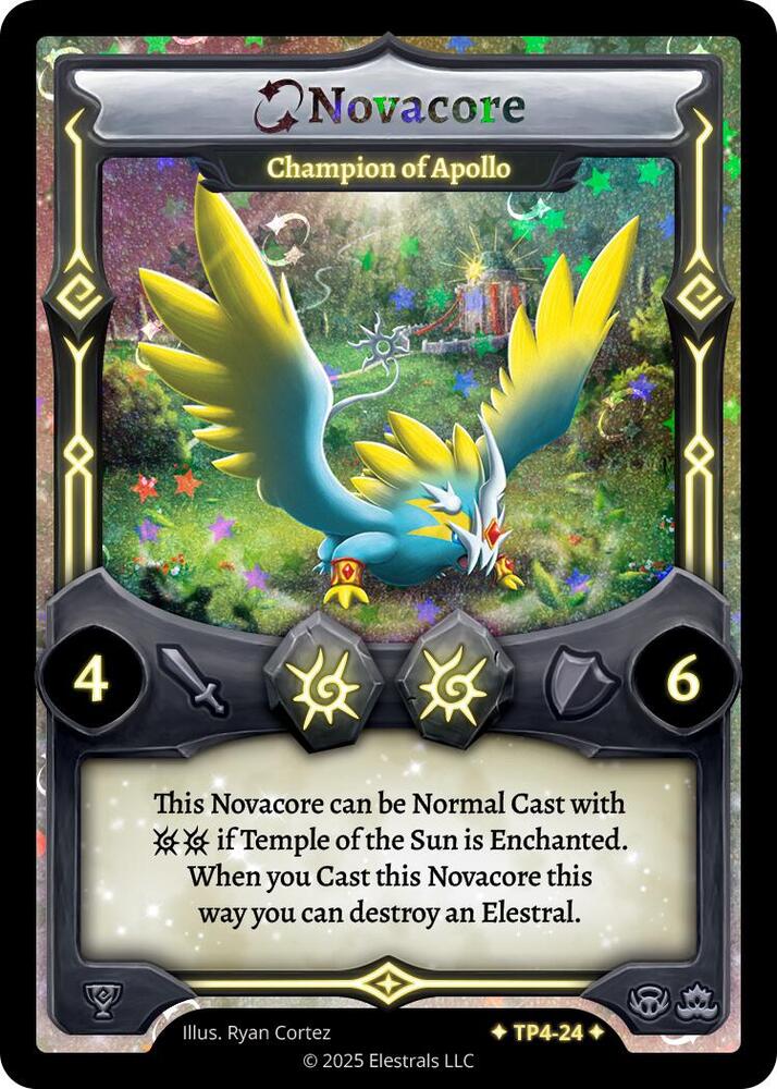 Novacore - Champion of Apollo - Organized Play Series 4 - Elestrals ...