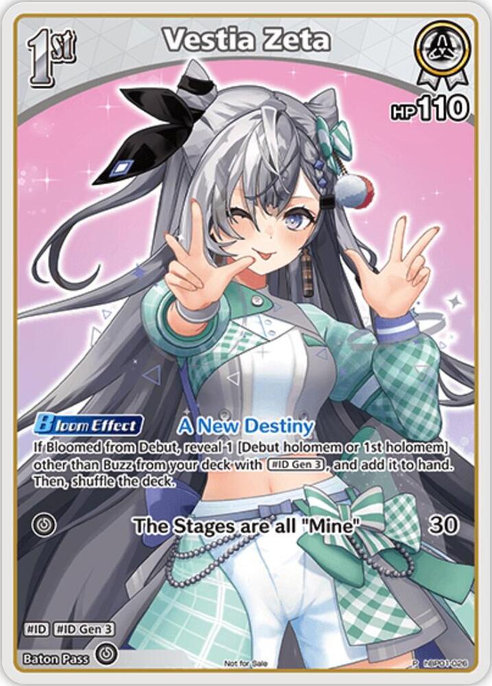Vestia Zeta (P) (hBP01-026) - hololive OFFICIAL CARD GAME Promos - hololive OFFICIAL CARD GAME ...