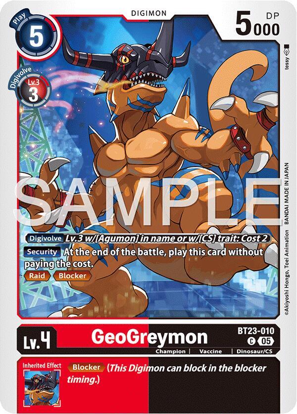 GeoGreymon - Hackers' Slumber - Digimon Card Game - TCGplayer.com
