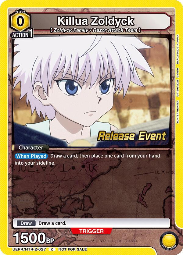 Killua Zoldyck (027) - UEX04BT: HUNTER X HUNTER Vol.2 Release Event ...