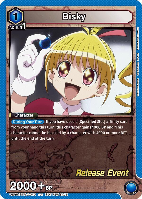 Bisky (040) - UEX04BT: HUNTER X HUNTER Vol.2 Release Event Cards ...